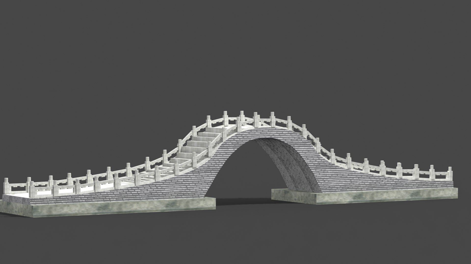 Chinese Stone Bridge 3D Model - TurboSquid 2075095
