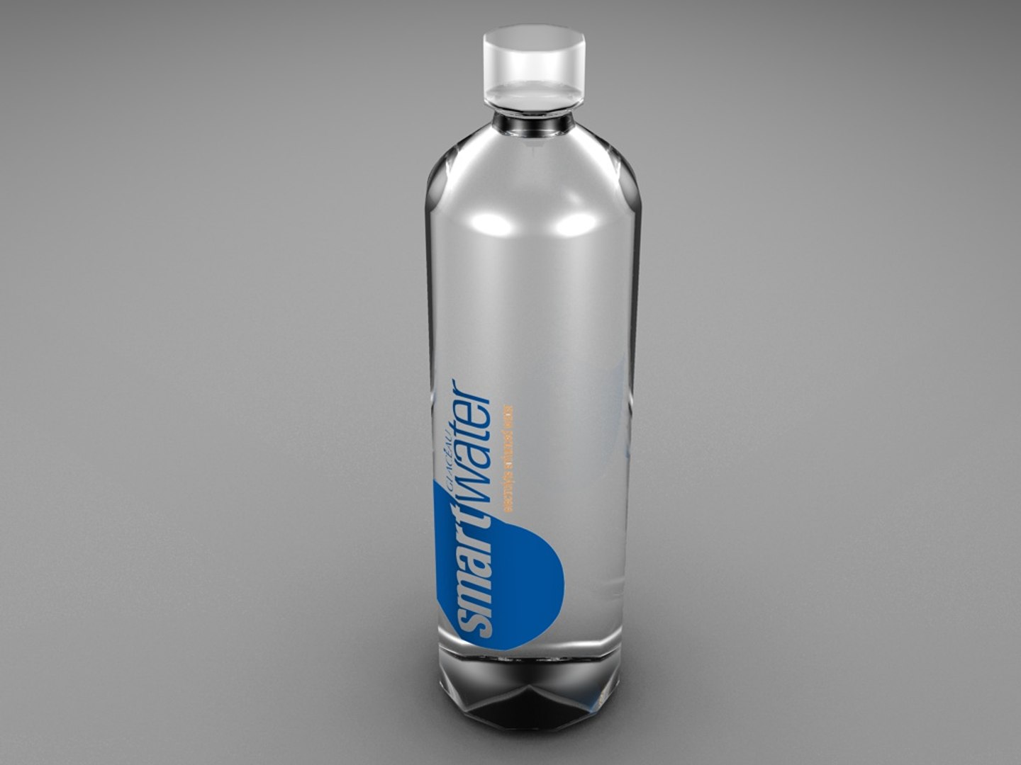C4d Bottle Smart Water