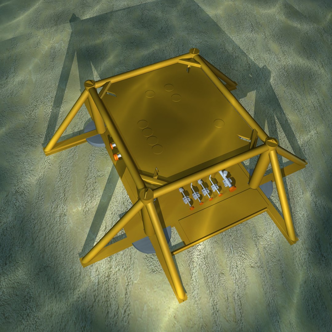 3d Model Subsea Manifold