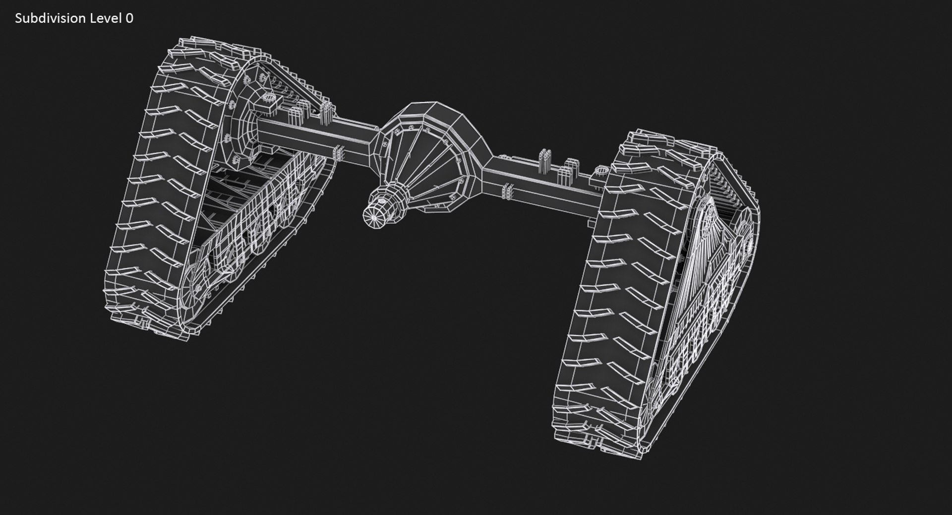 Rubber Tracked Suspension 3ds