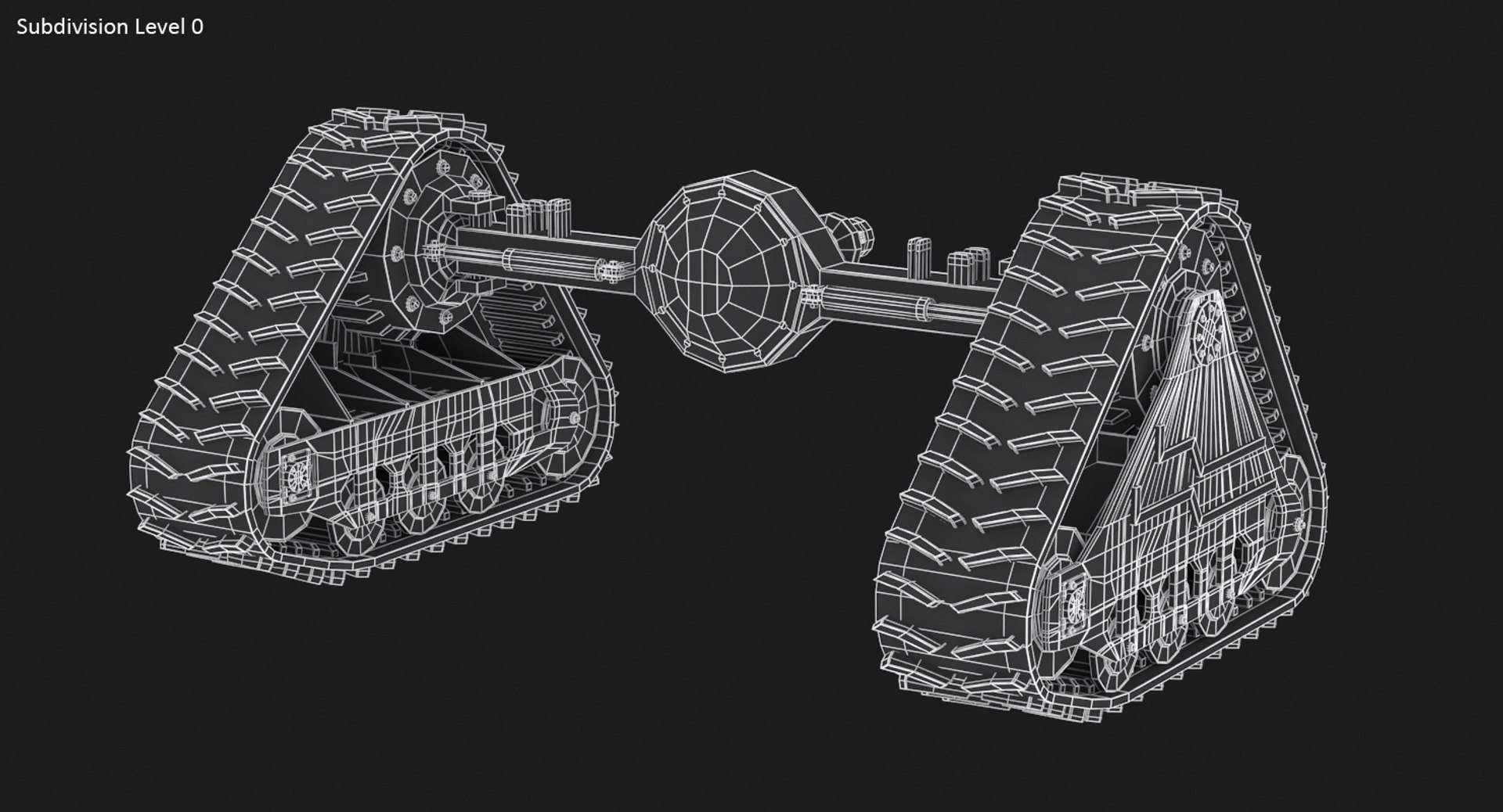Rubber Tracked Suspension 3ds