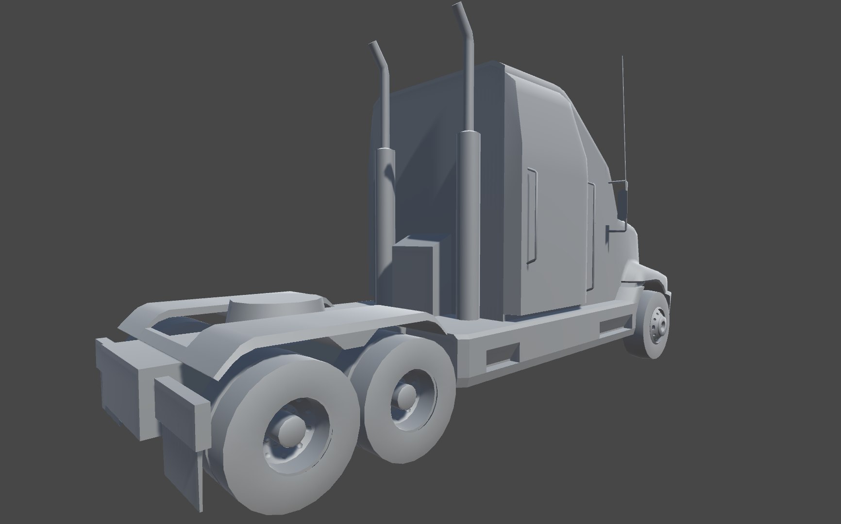 Semi Truck 3D Model - TurboSquid 1503399