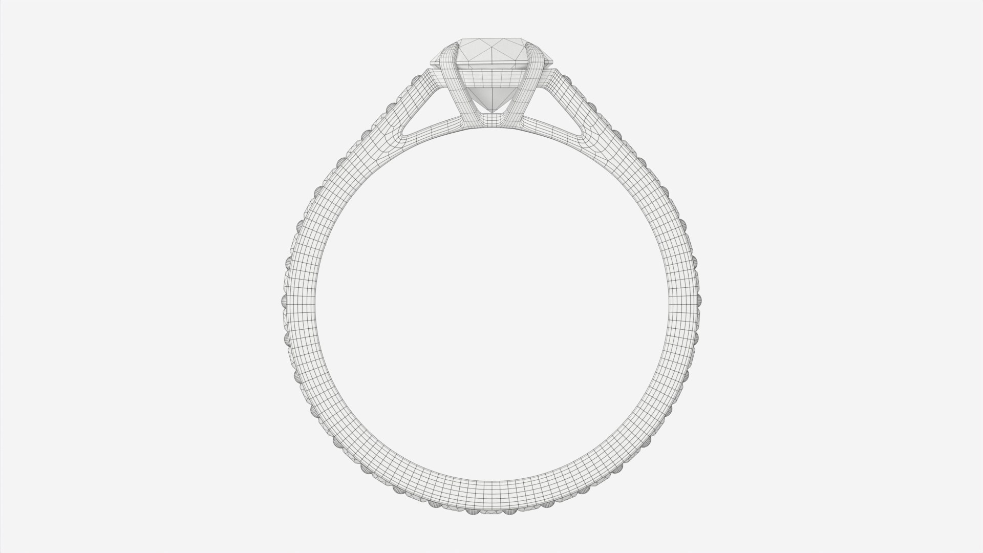 Gold Diamond Ring Jewelry 02 3D - TurboSquid 1968700