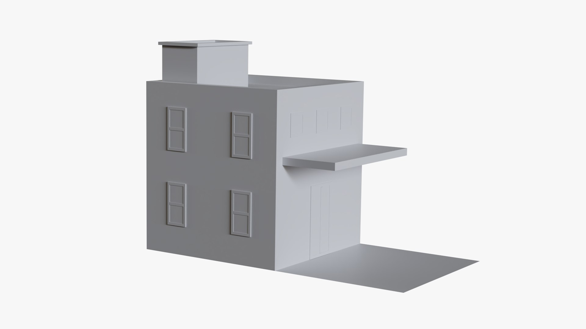 3D Isometric House - TurboSquid 2079308