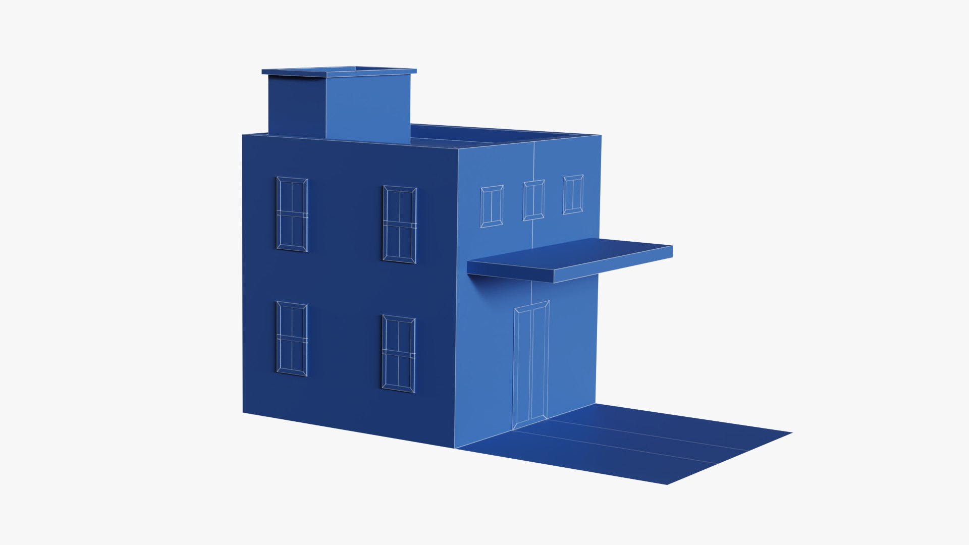 3D Isometric House - TurboSquid 2079308