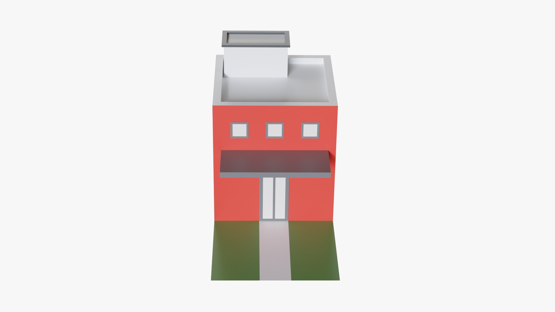 3D Isometric House - TurboSquid 2079308