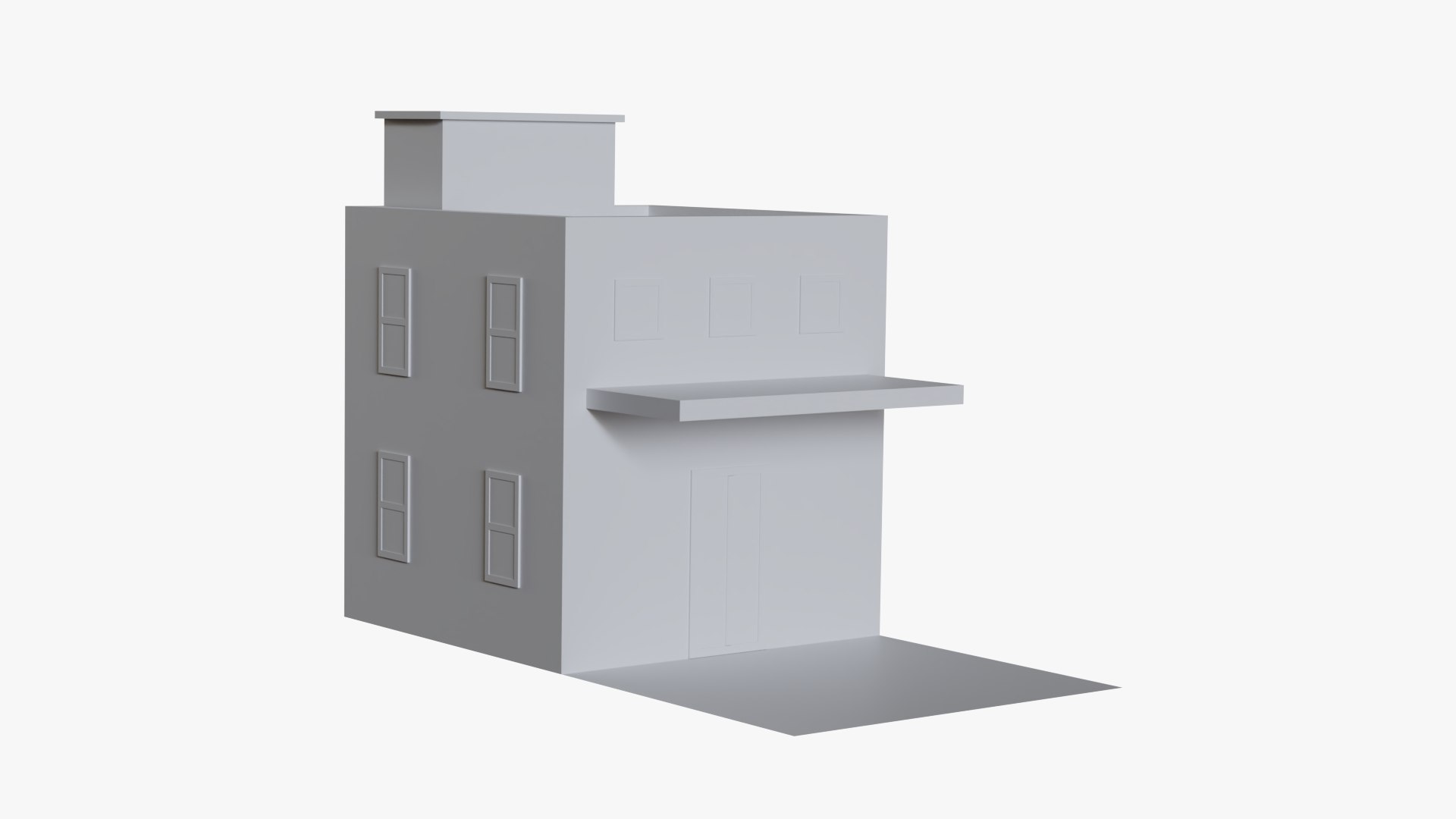 3D Isometric House - TurboSquid 2079308