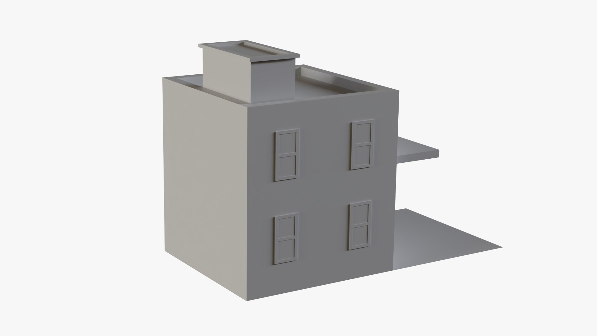 3D Isometric House - TurboSquid 2079308