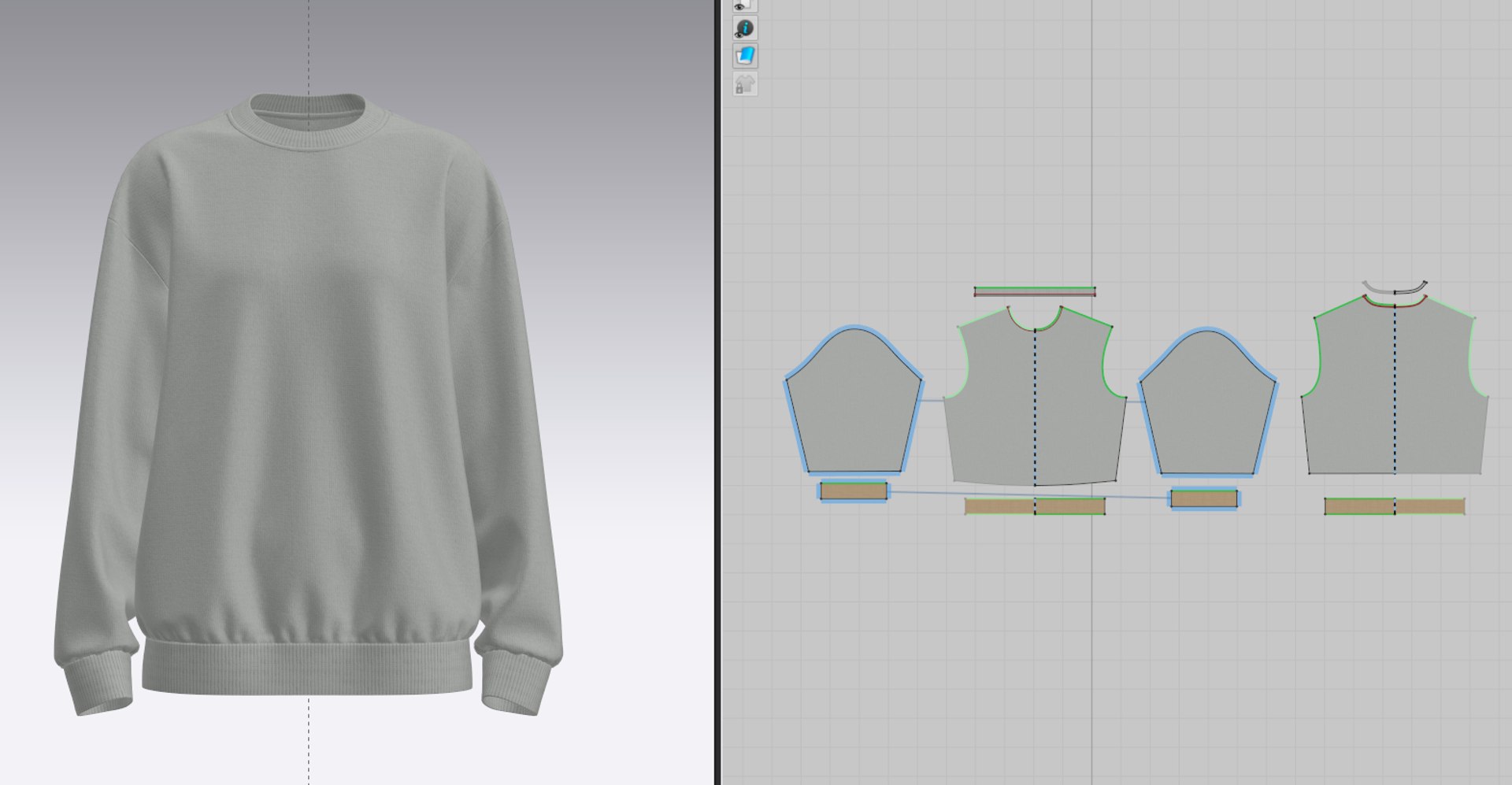 3D Womens Oversized Sweatshirt 3d Model 3D Model Model - TurboSquid 2135514