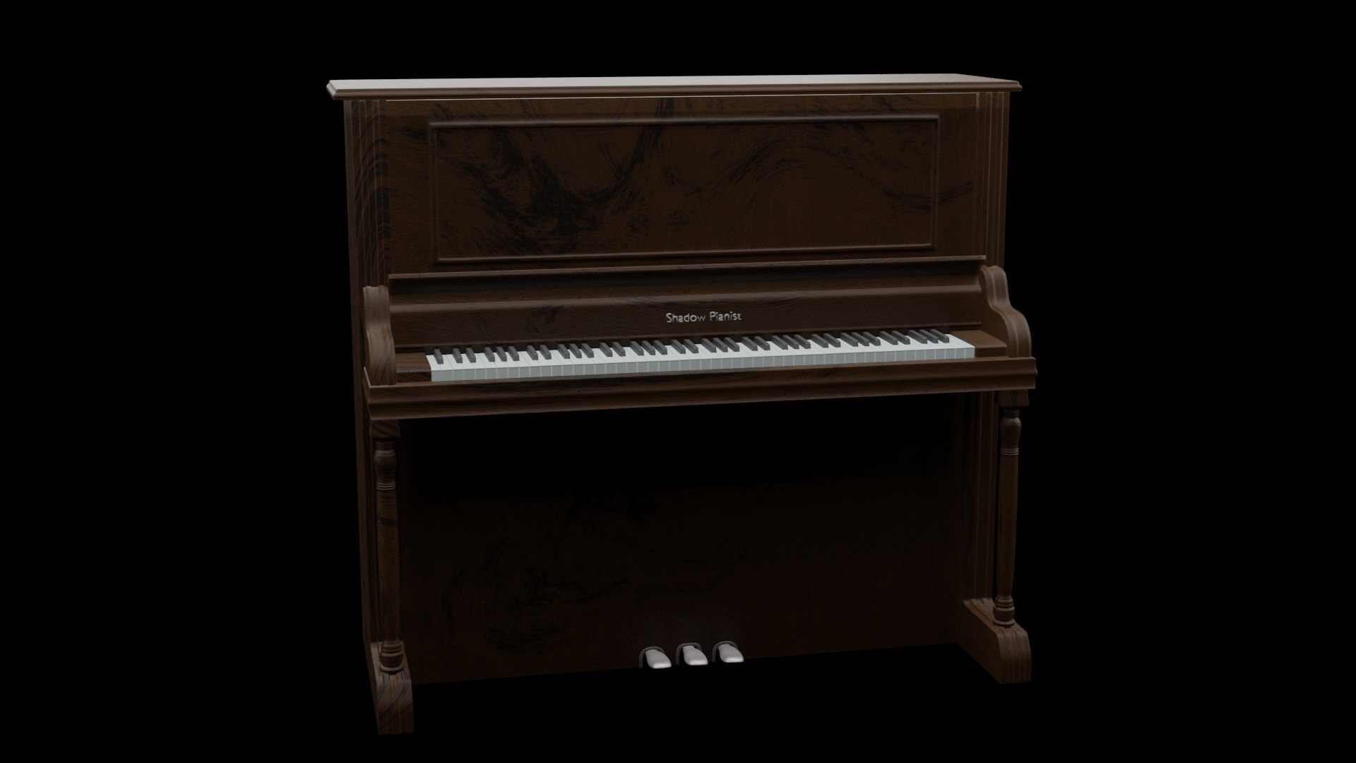 Piano Model 3D Model - TurboSquid 1801809