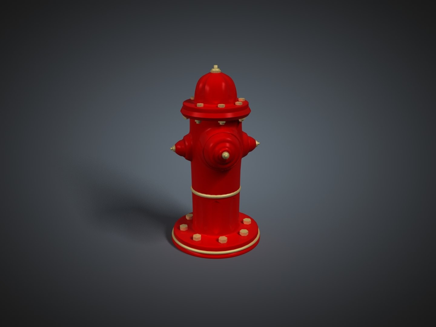 3d model hydrant