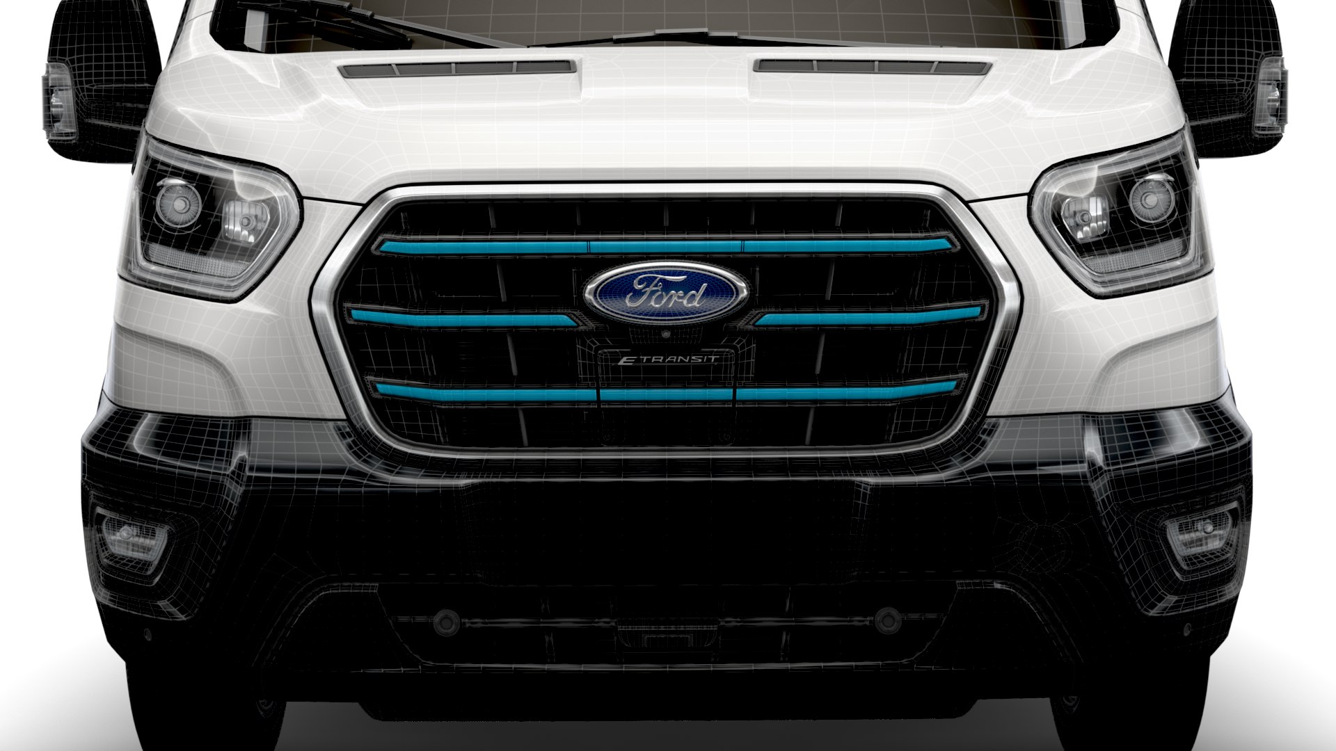 3D Ford E Transit Van L4H2 2022 - TurboSquid 1829971