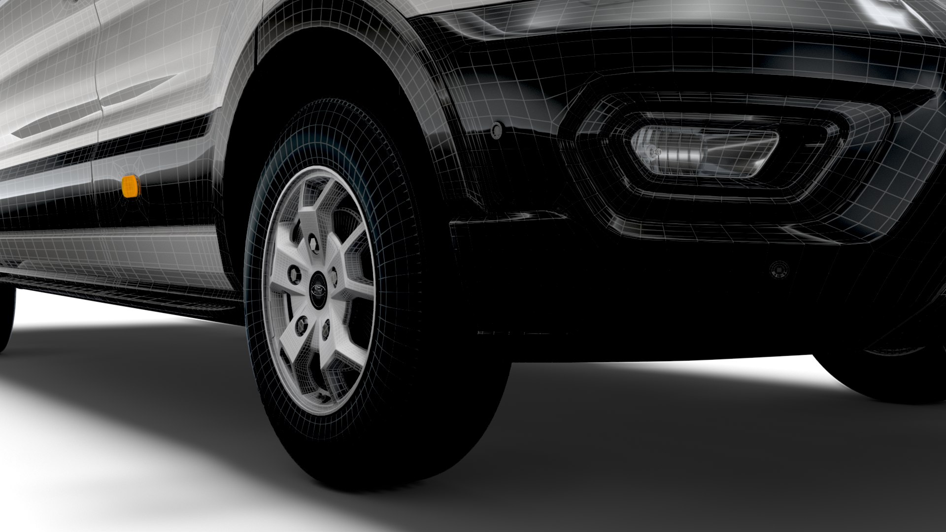 3D Ford E Transit Van L4H2 2022 - TurboSquid 1829971