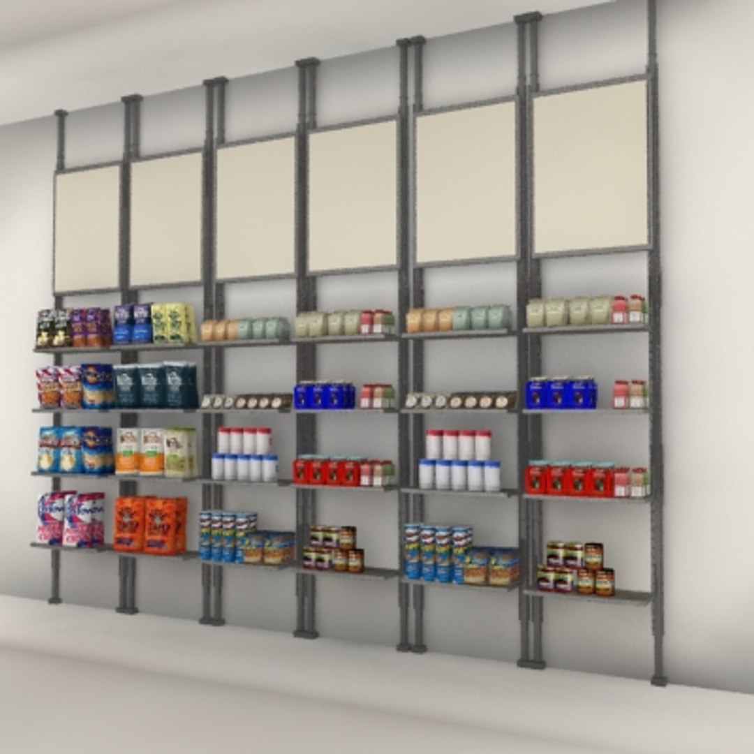 Wall Merchandising Shelves Max