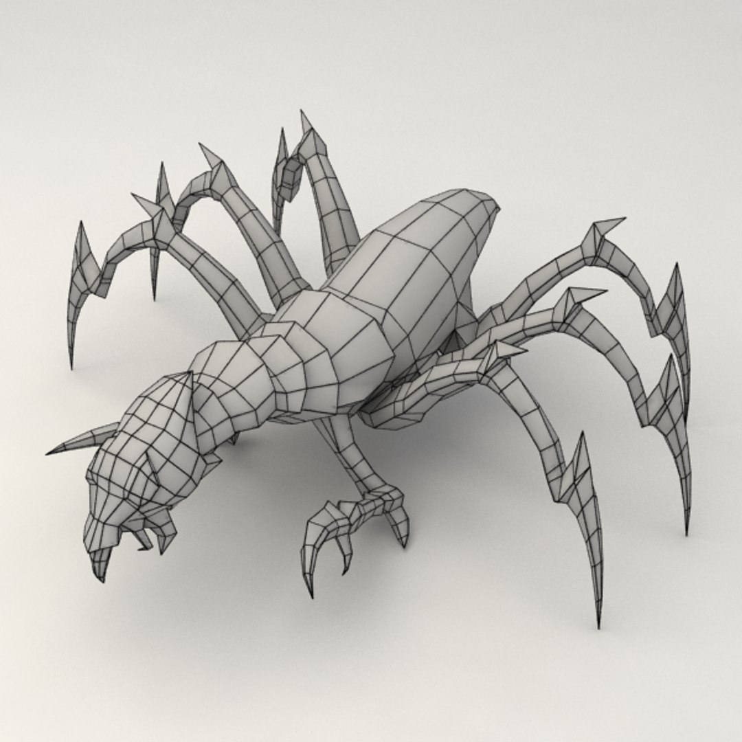 Max Rigged Horrific Spider