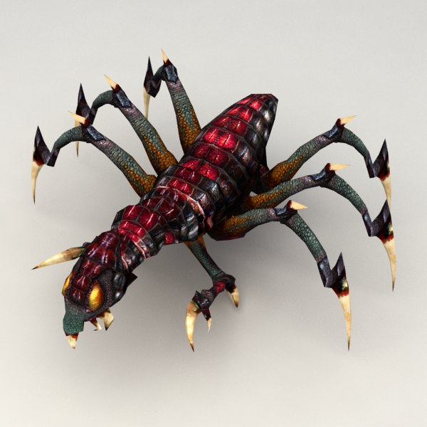 max rigged horrific spider
