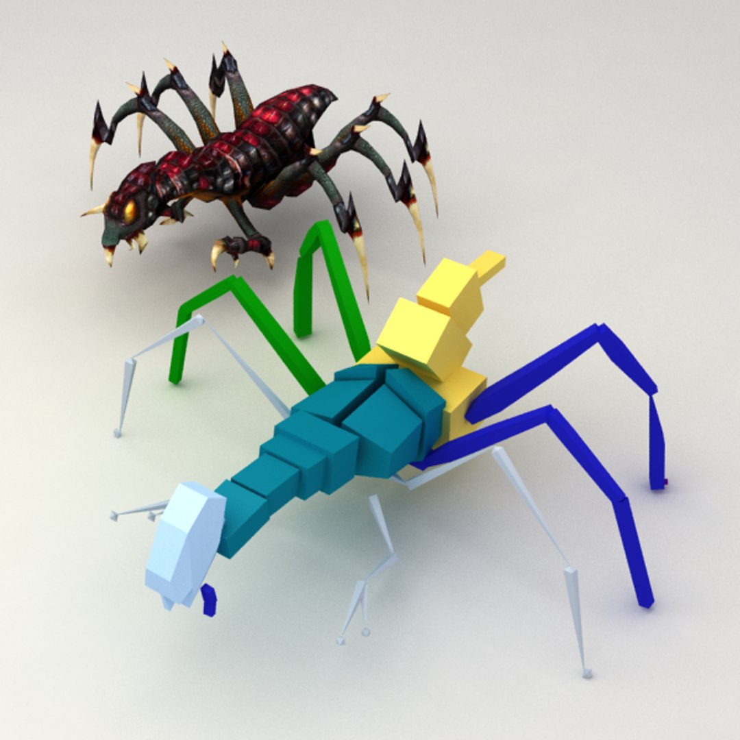 max rigged horrific spider