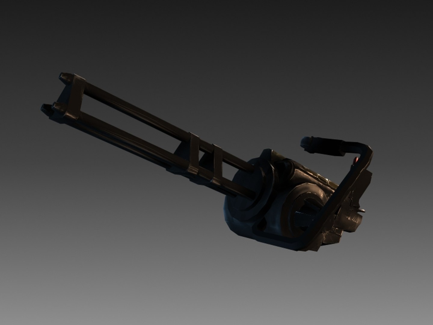 Minigun 2020 Ready 3d Model