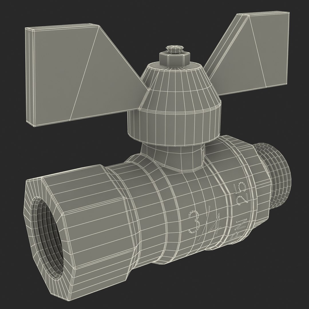 3d Model Of Gate Valves V2