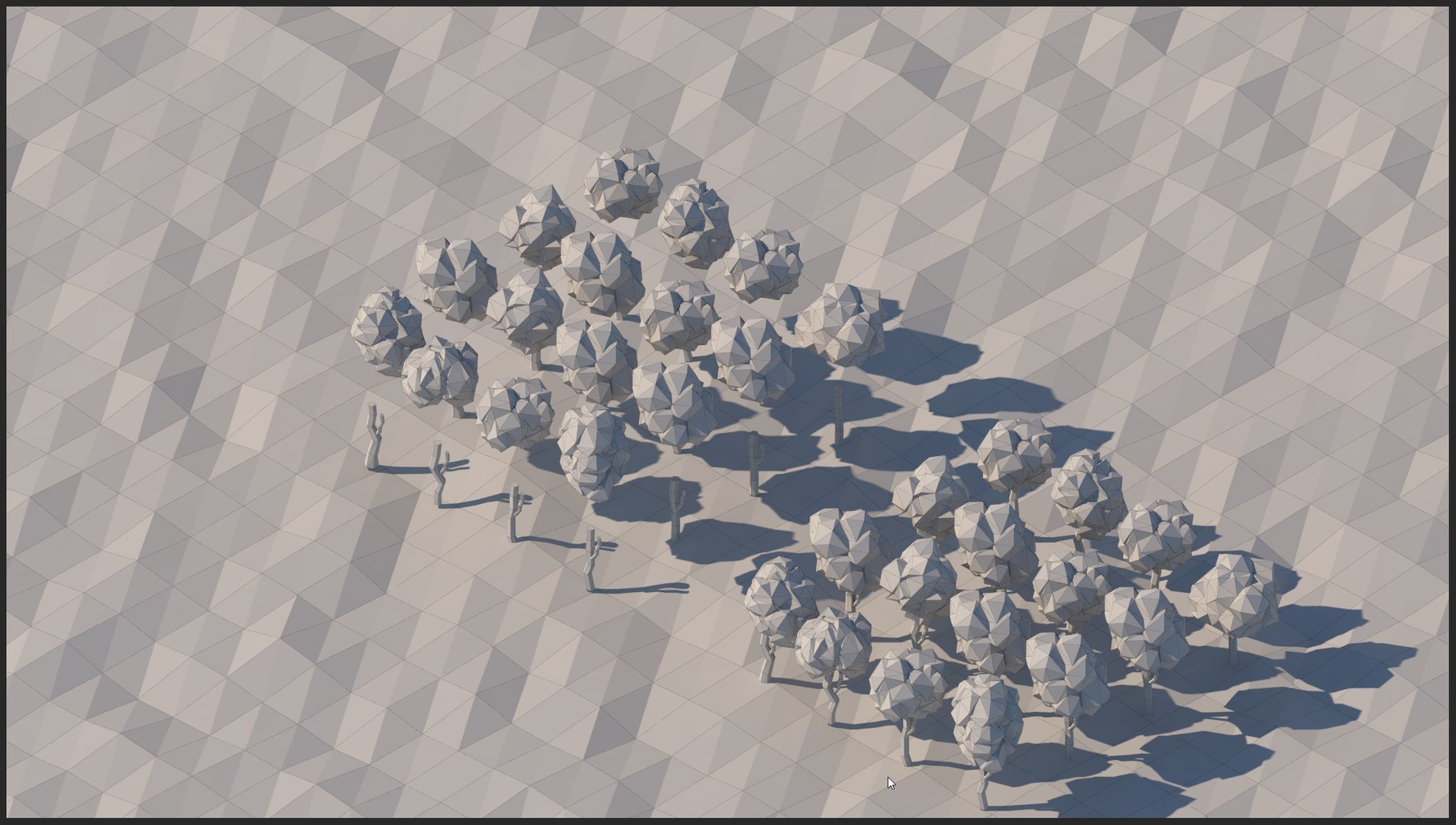 3D model trees isometric - TurboSquid 1333369