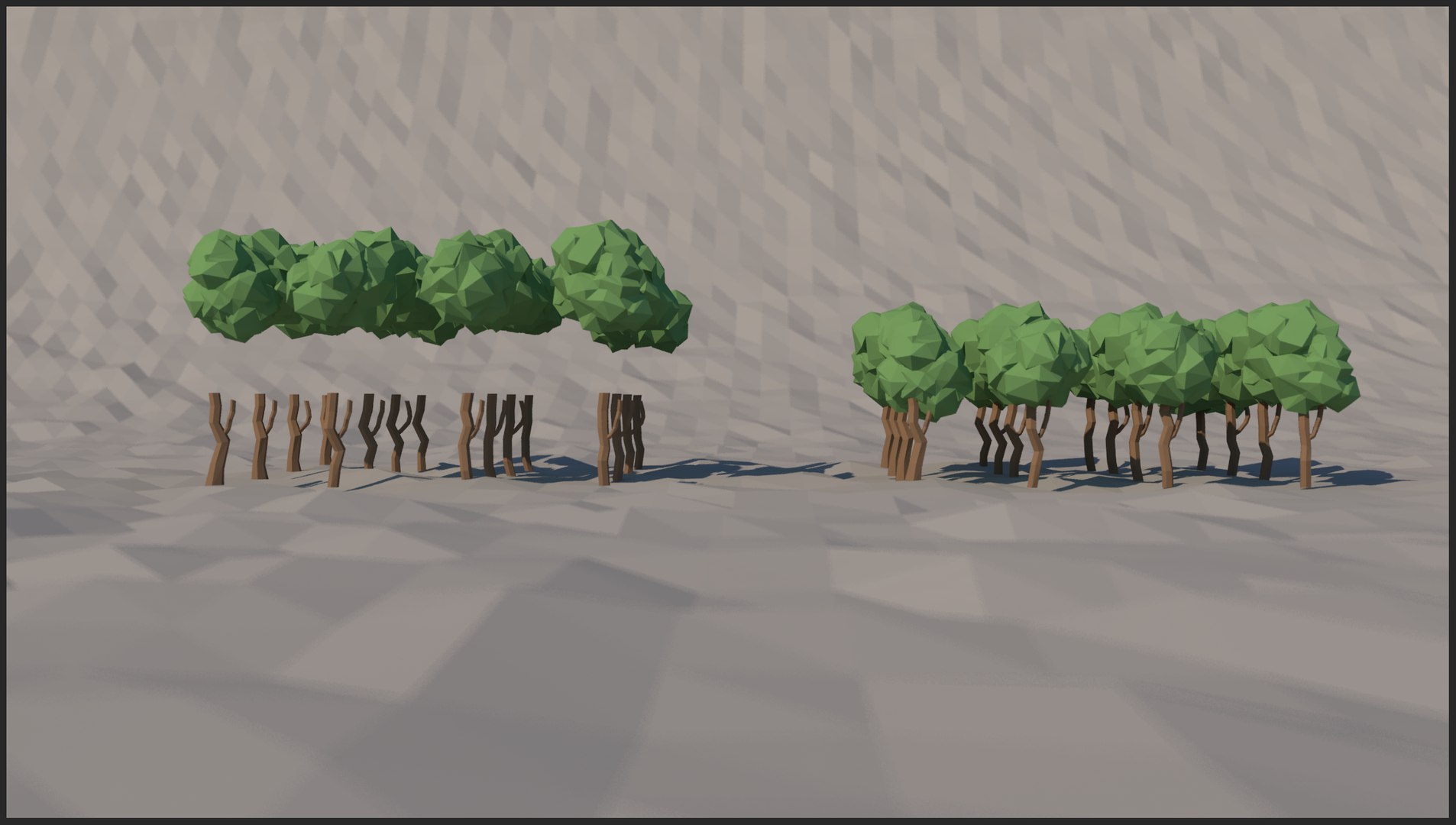 3D model trees isometric - TurboSquid 1333369