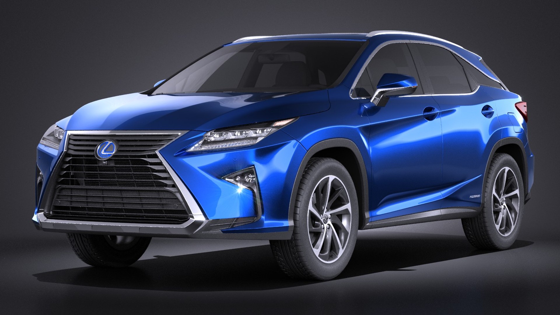 3d Lexus Rx 450 Model