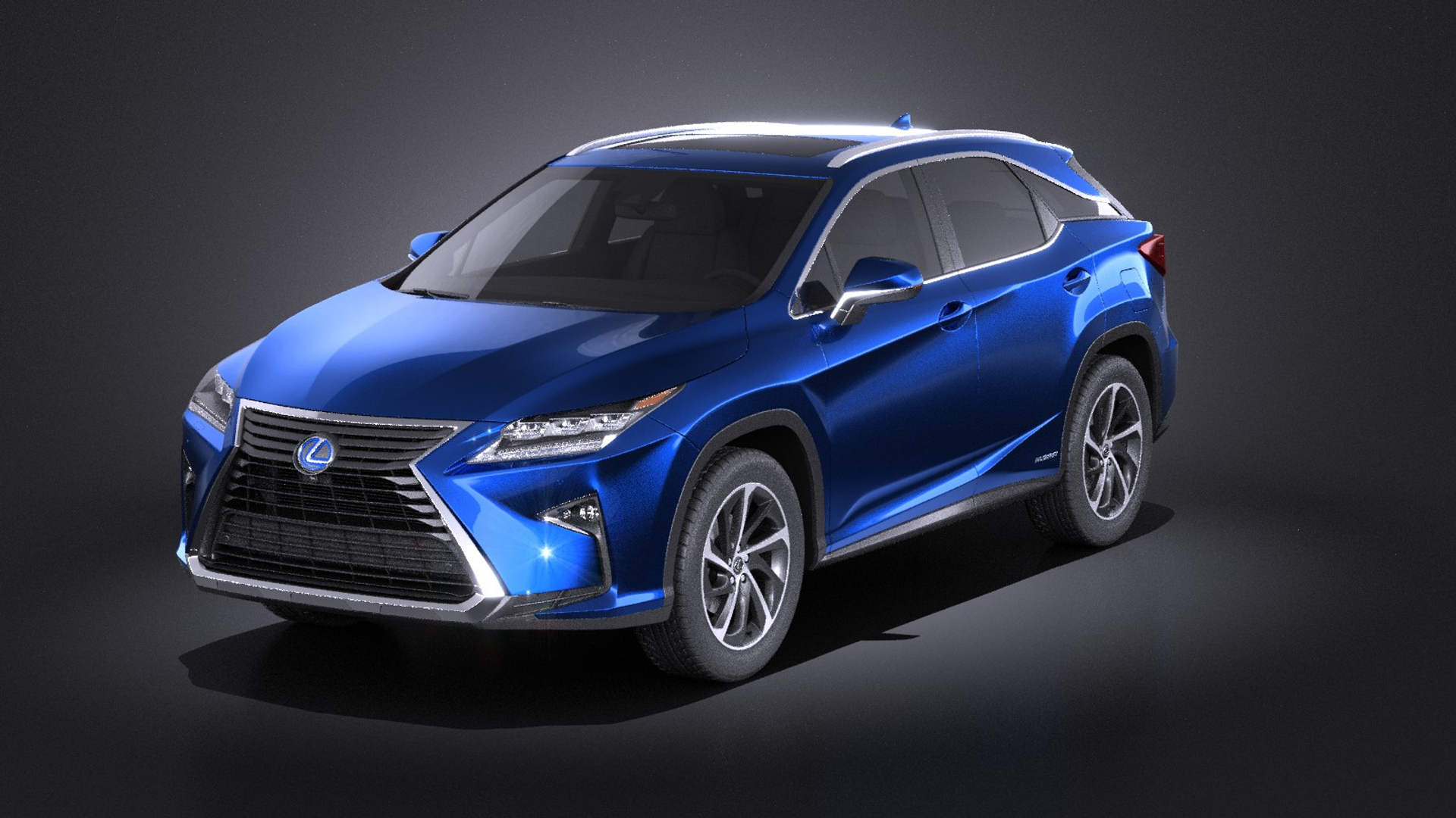 3d Lexus Rx 450 Model