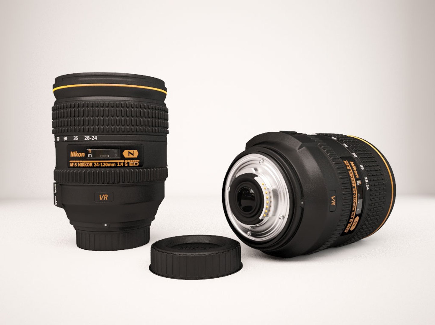 Nikon Lens 3d Max