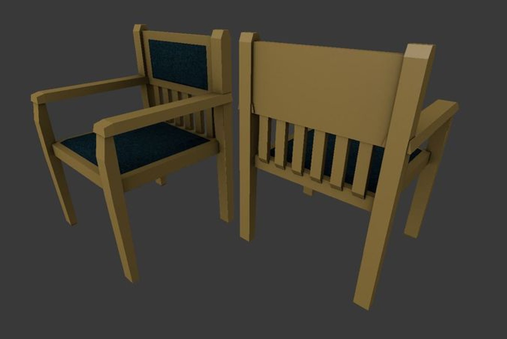 chairs set 3d c4d