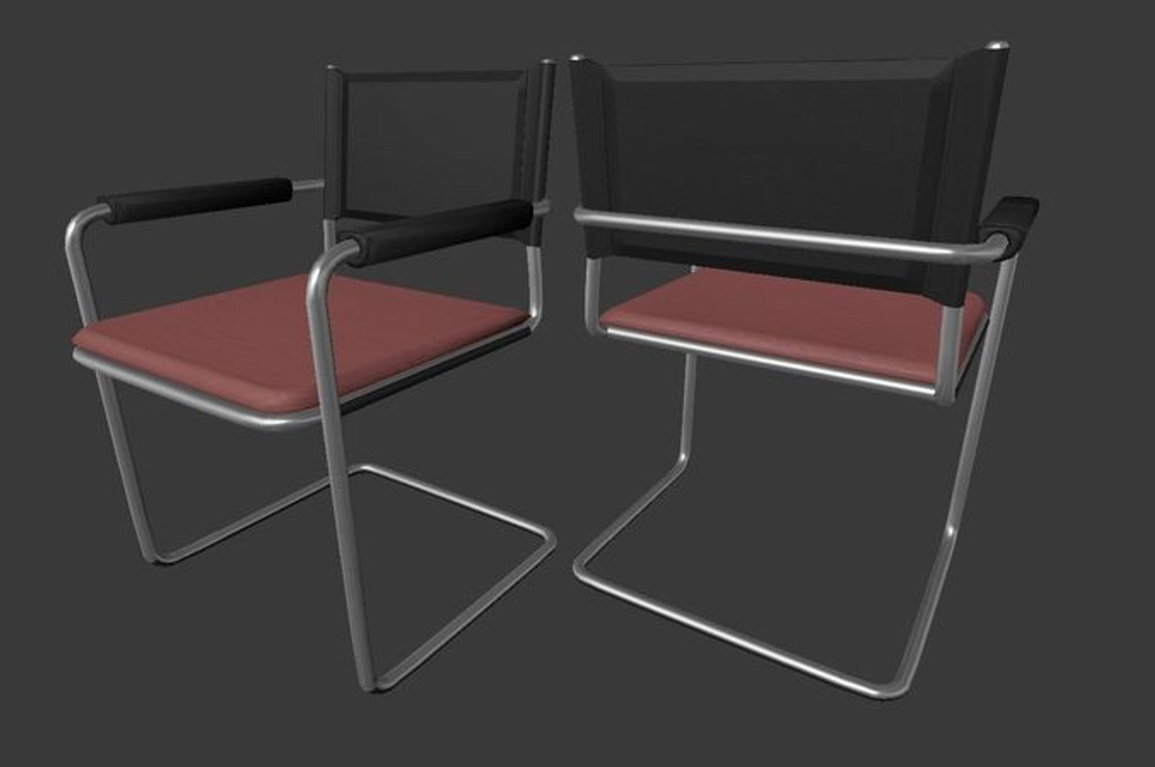 chairs set 3d c4d