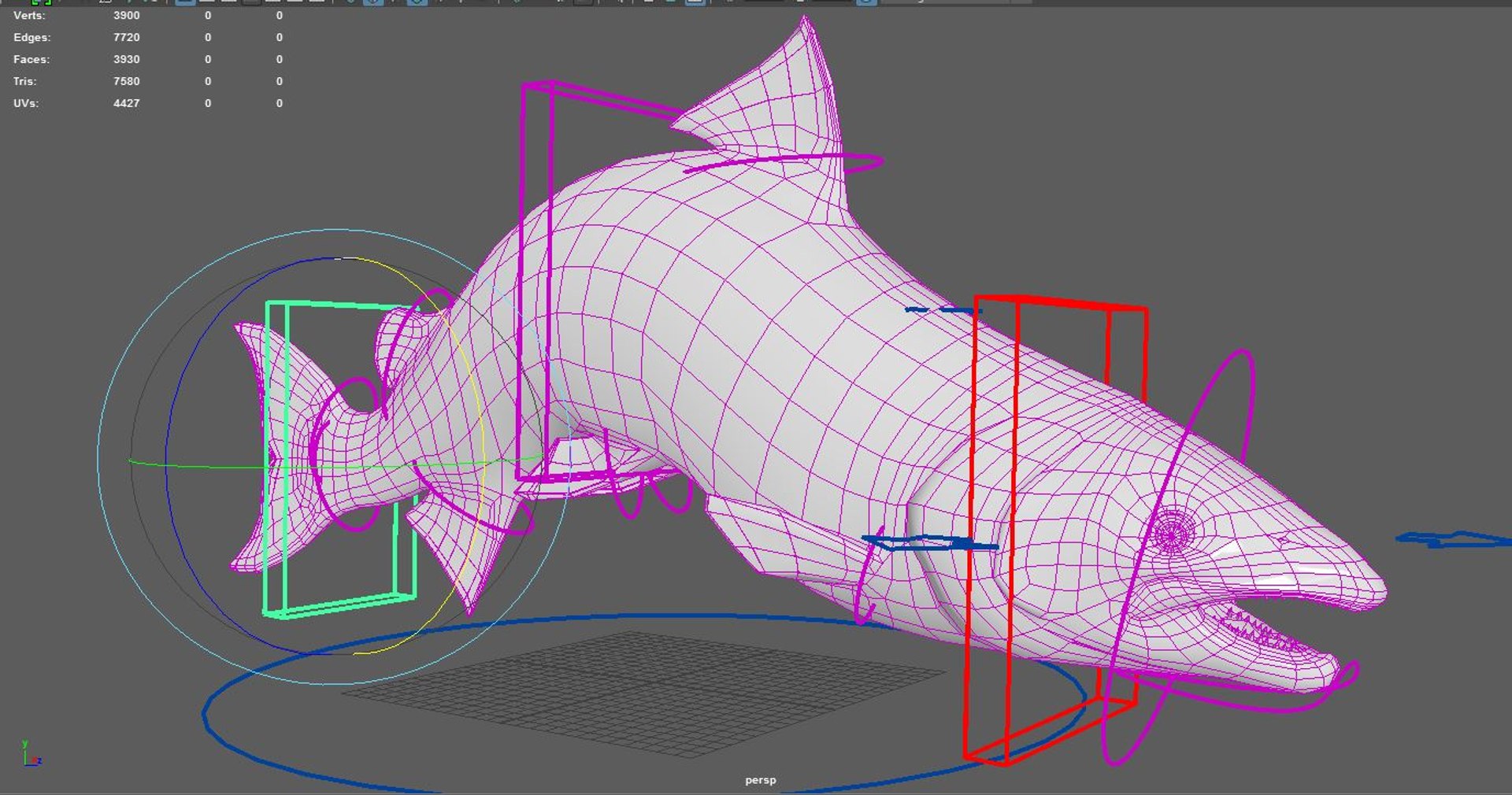 Salmon fish 3D model - TurboSquid 1474502