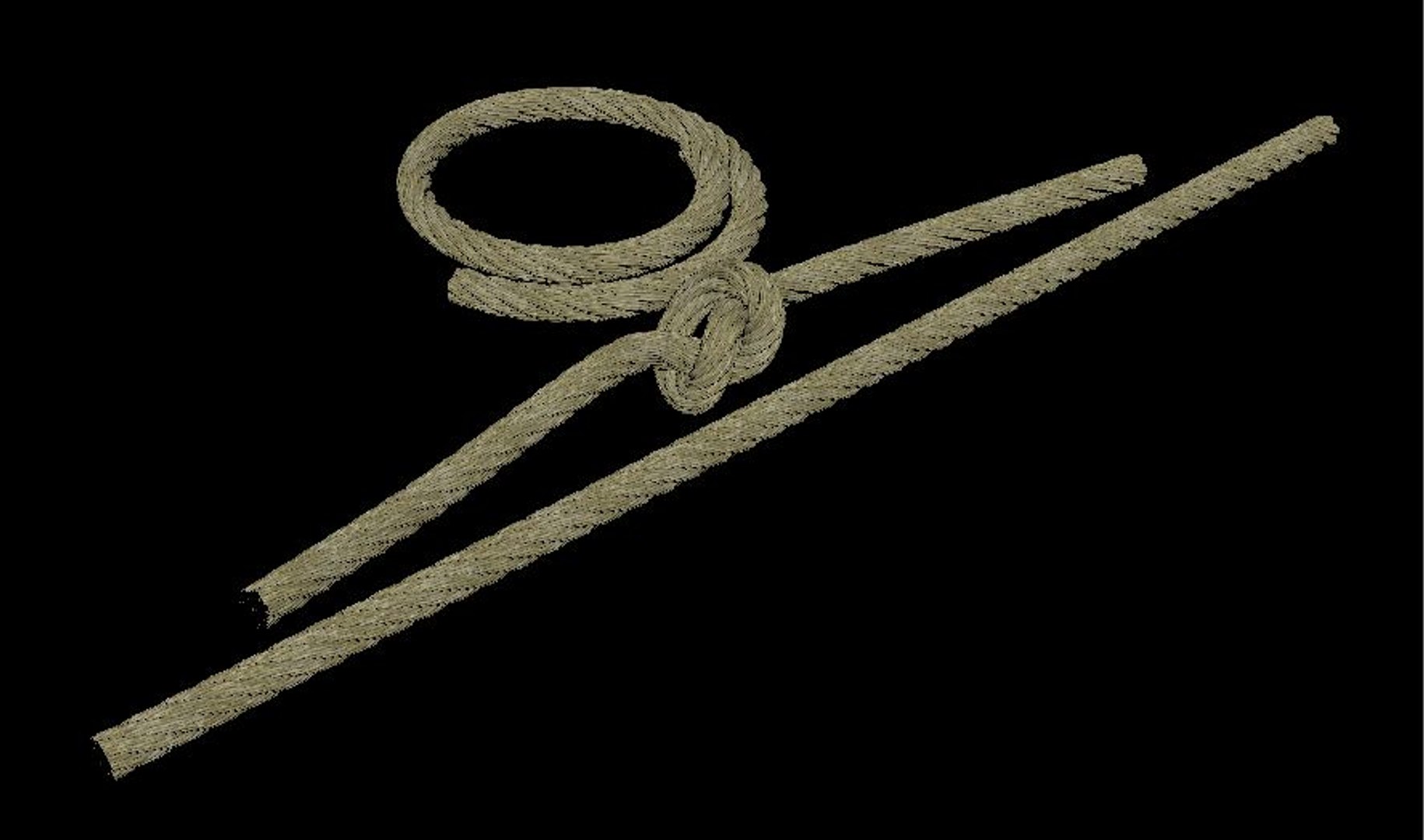 Rope 3d Fbx