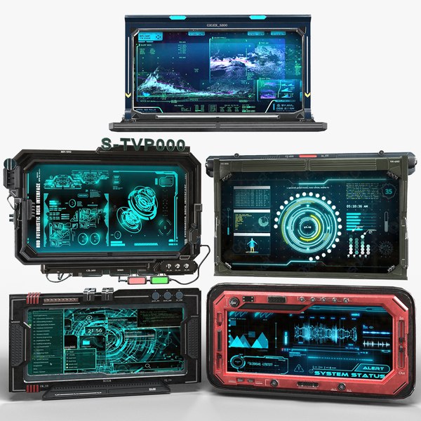 3D Control panel pack 1 model - TurboSquid 1868913