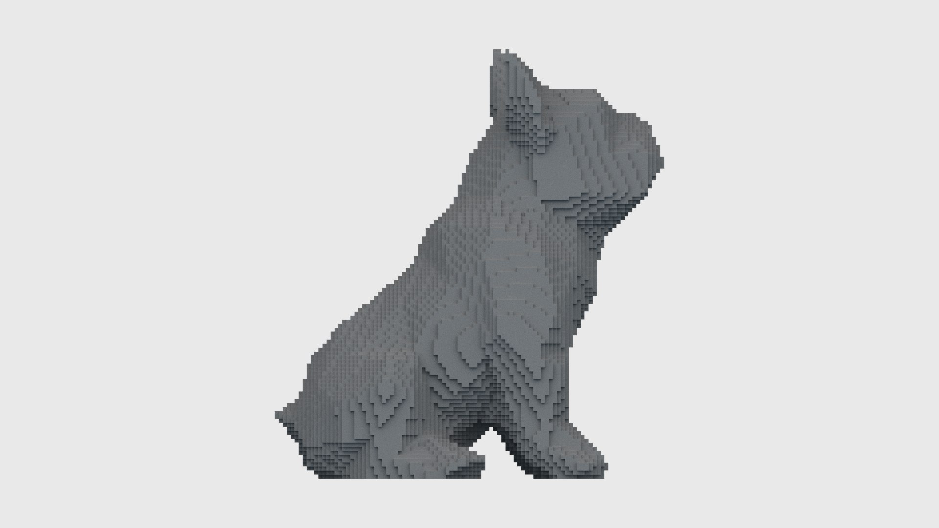 Voxel Dog 3D Model - TurboSquid 2060702