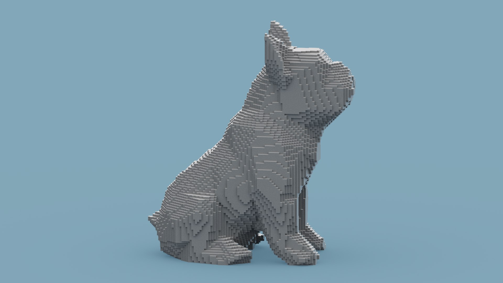 Voxel Dog 3D Model - TurboSquid 2060702