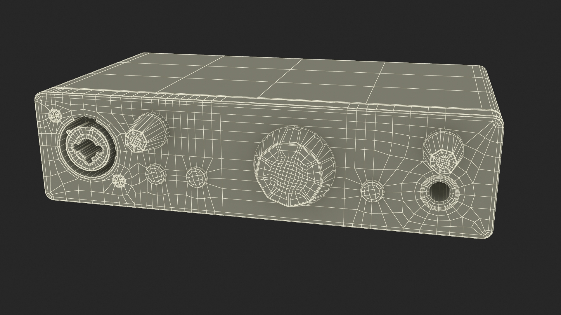 3D Portable USB Audio Interface Model - TurboSquid 2121412