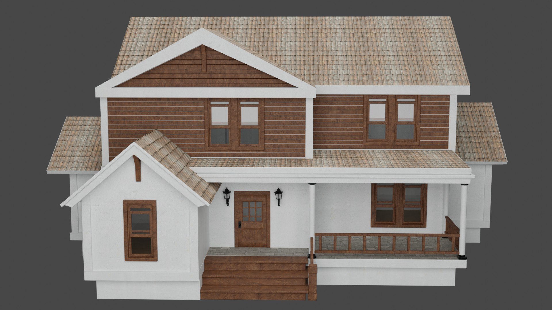 3D Model Minimalist House - TurboSquid 2026448