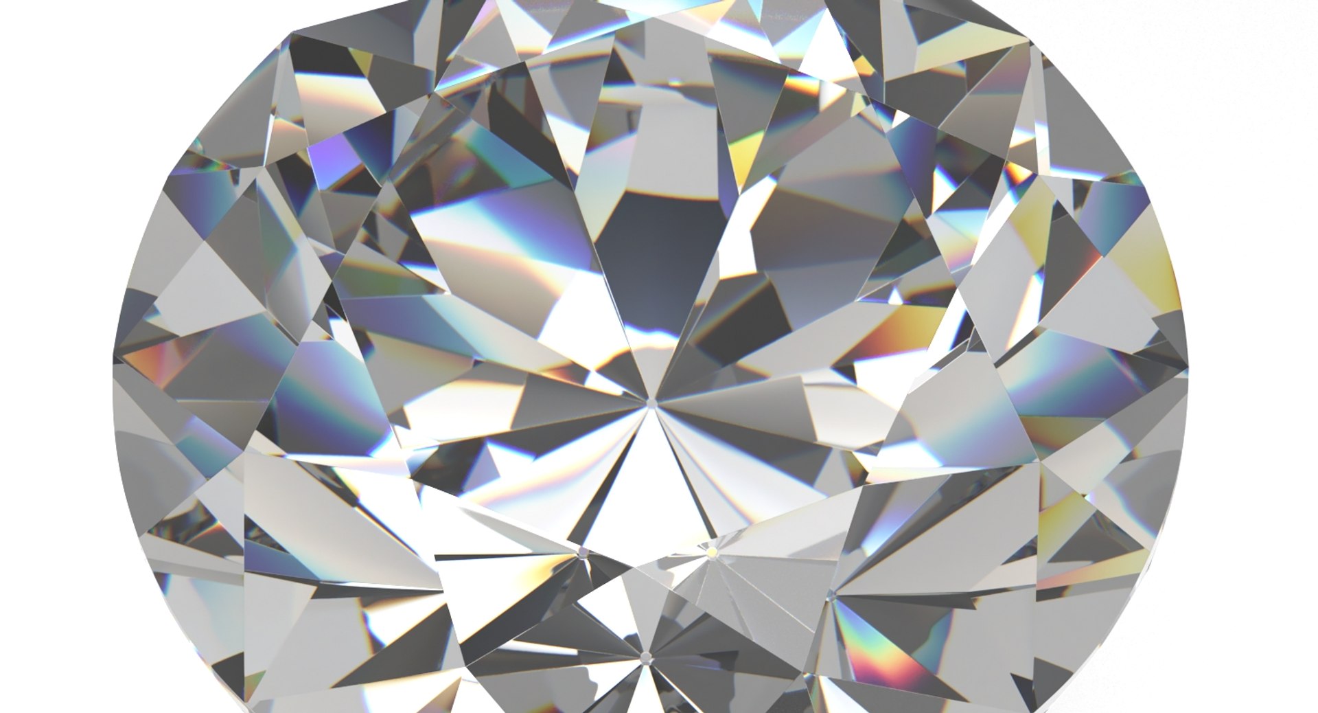 Brilliant Diamond Cut 3D Model - TurboSquid 1210533