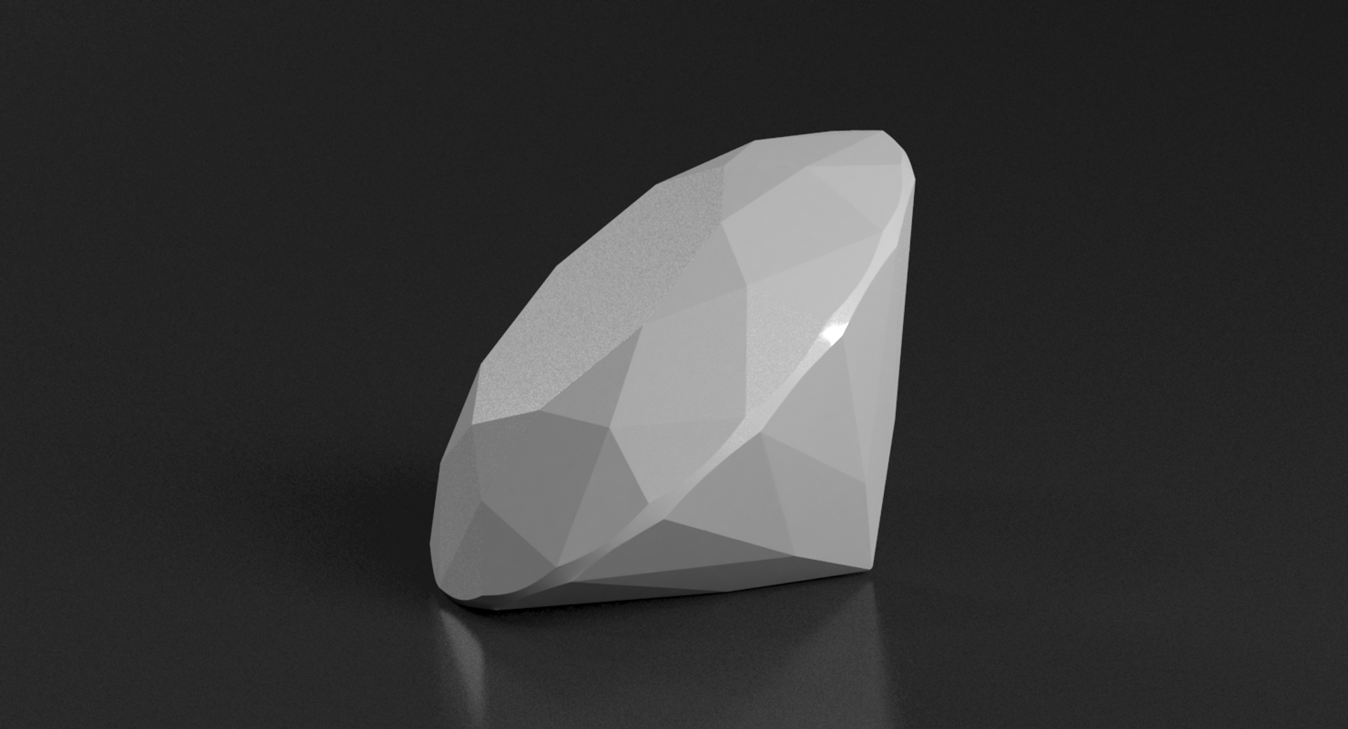 Brilliant Diamond Cut 3D Model - TurboSquid 1210533