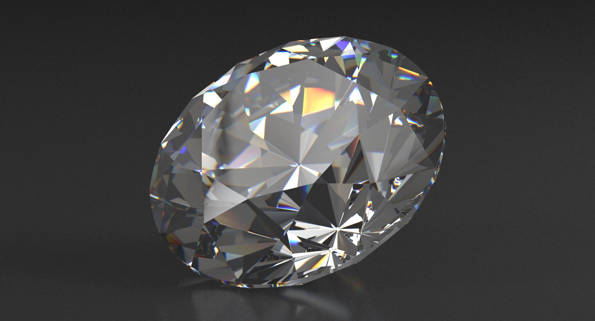Brilliant diamond cut 3D model - TurboSquid 1210533