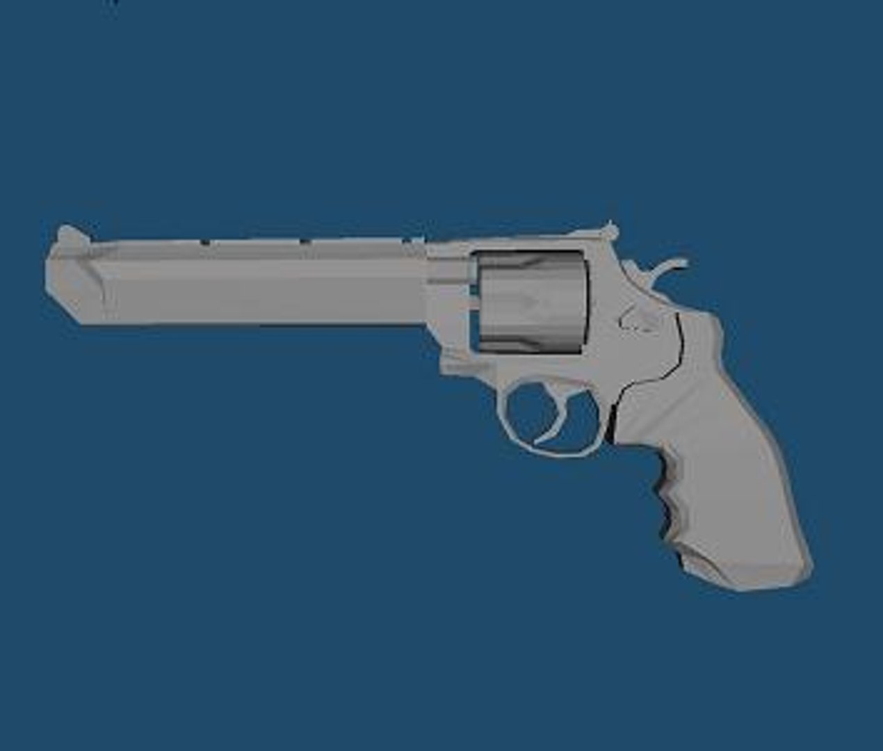 357 Magnum 3d Model