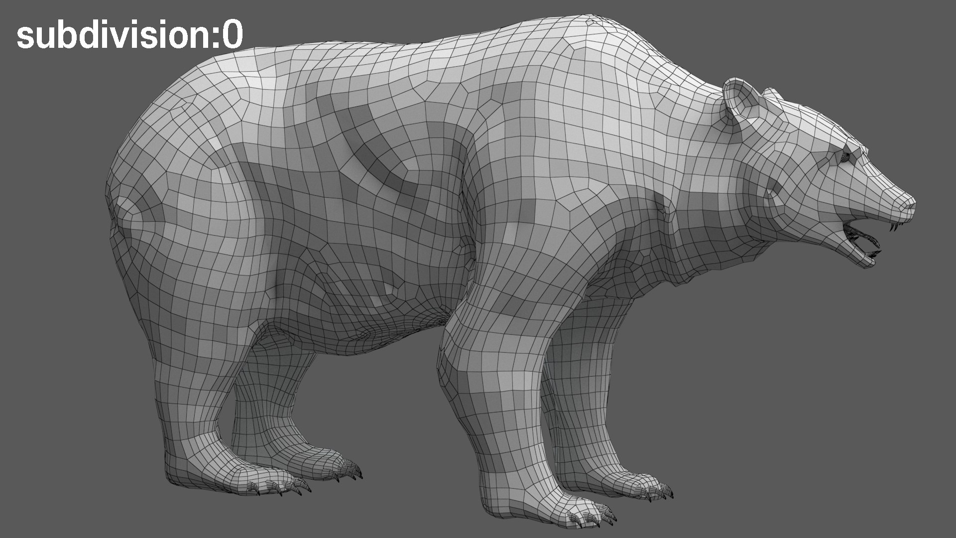 Bear Fur Model - TurboSquid 1457675