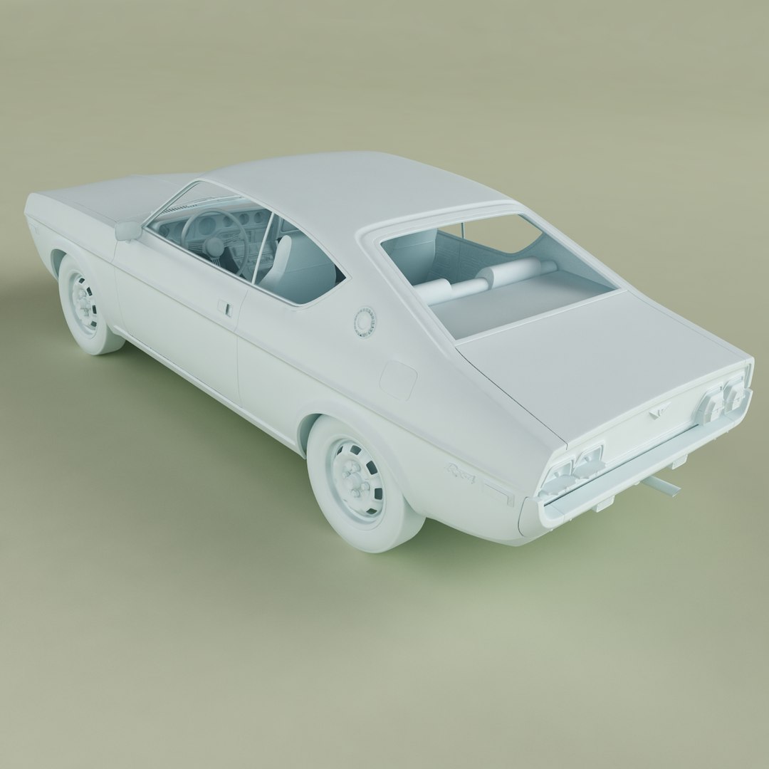 3D Mazda RX4 Coupe - TurboSquid 1733653