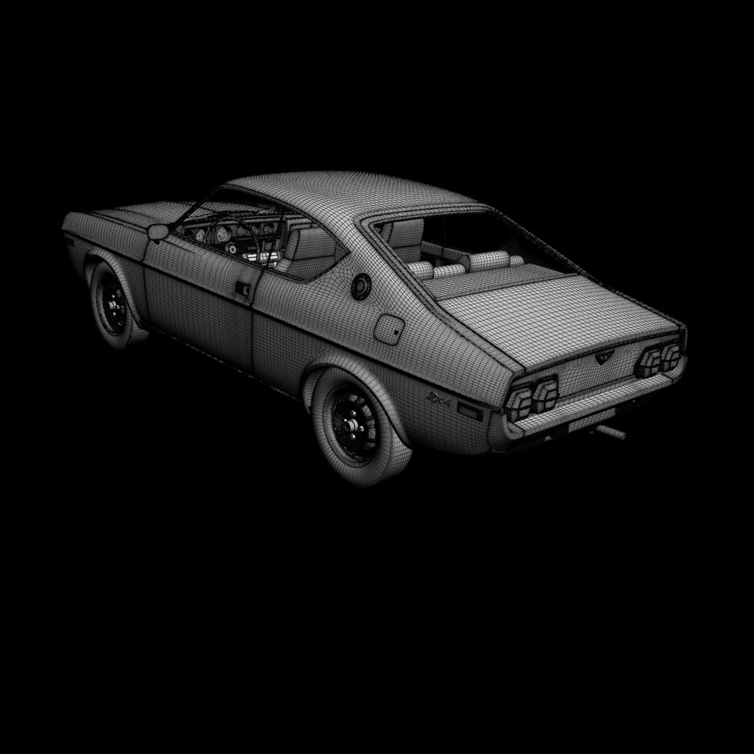 3D Mazda RX4 Coupe - TurboSquid 1733653