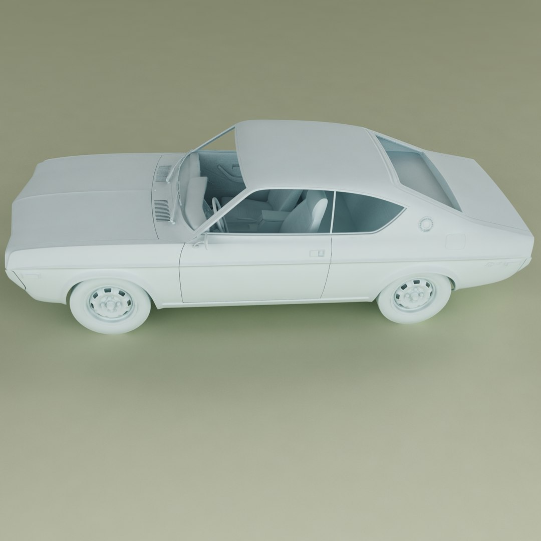 3D Mazda RX4 Coupe - TurboSquid 1733653