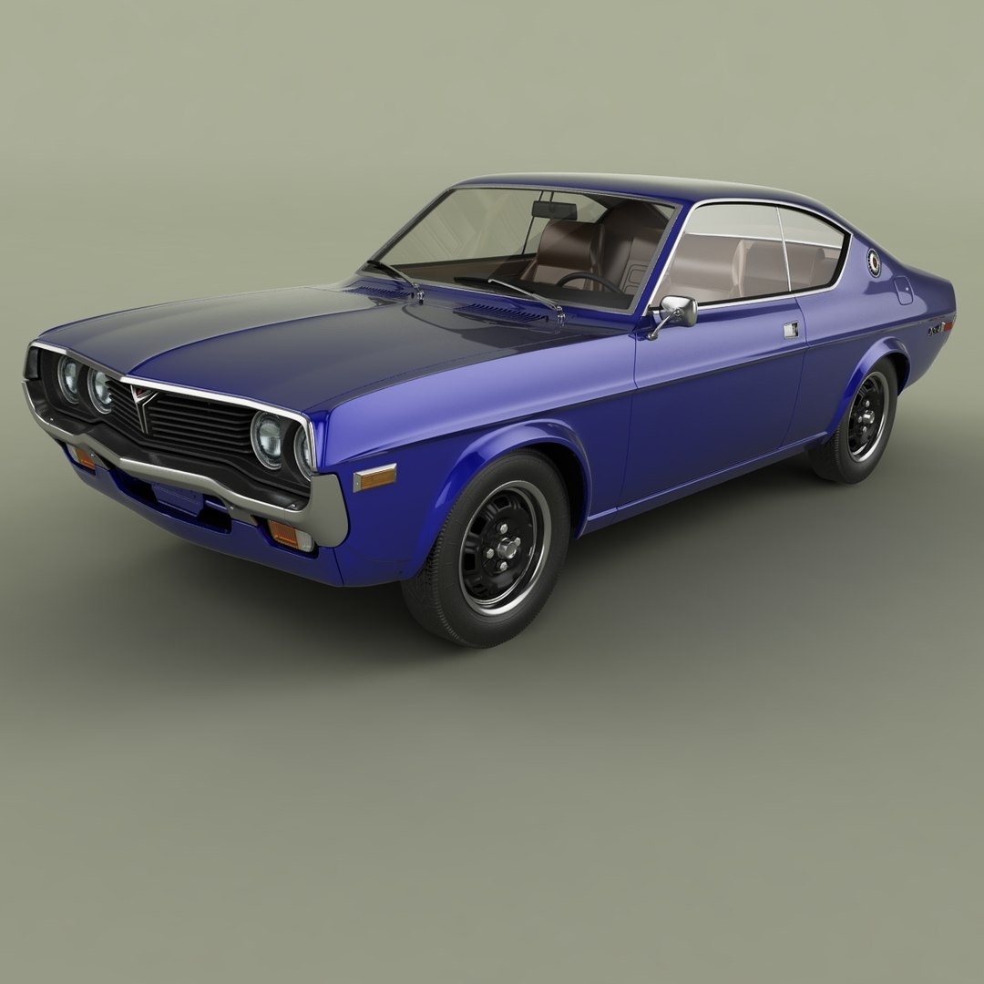 3D Mazda RX4 Coupe - TurboSquid 1733653
