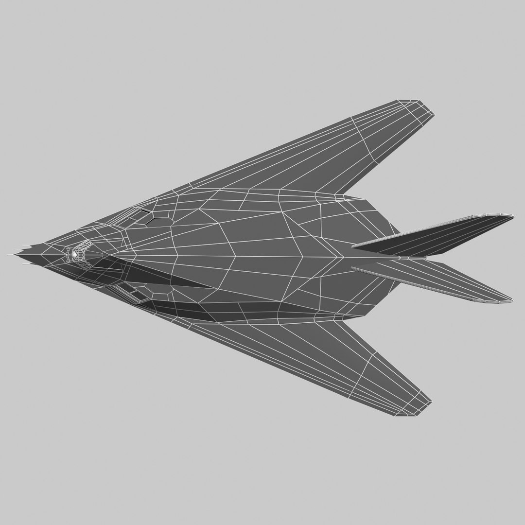 3d F117 Lockheed