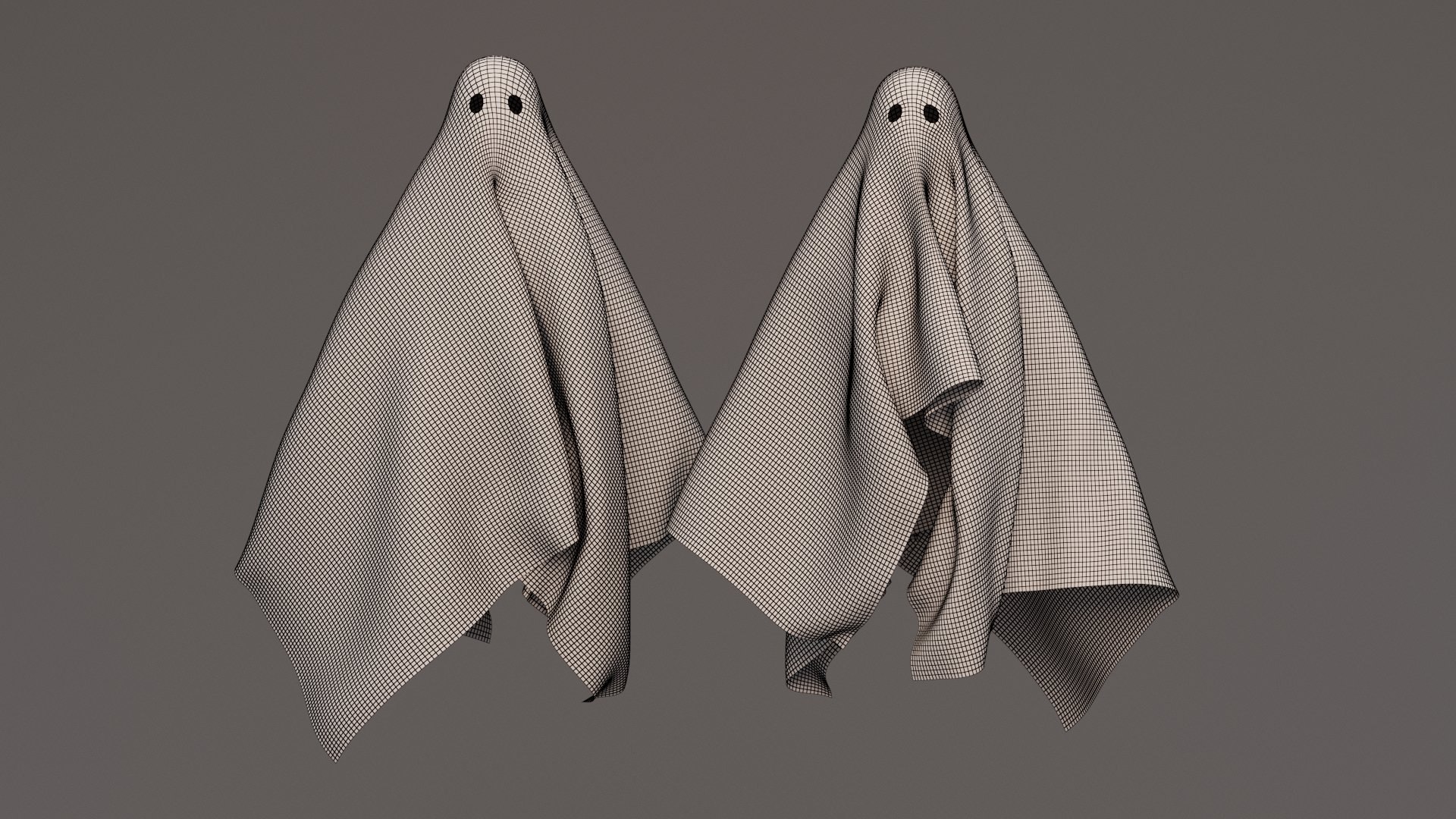Two Ghosts Set 3D - TurboSquid 2414166
