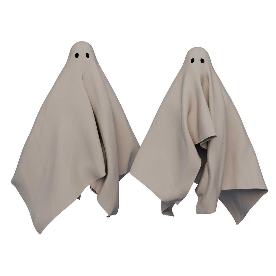 Two Ghosts Set 3D - TurboSquid 2414166