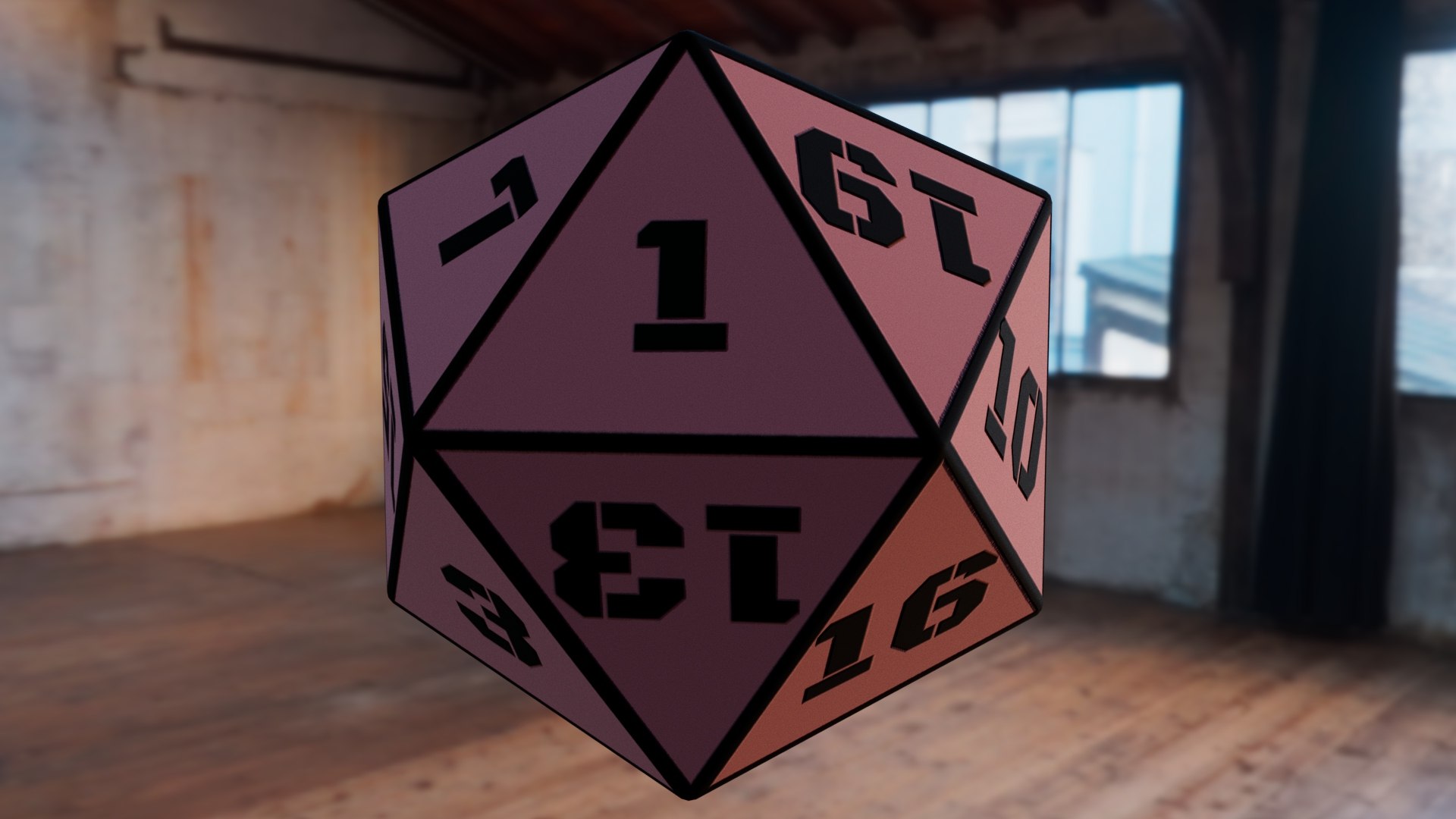 Metal D20 3D Model - TurboSquid 2151497